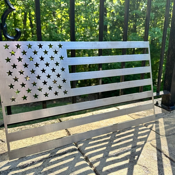 Metal American Flag - Etsy