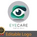 Optometry Logo / Optician Logo Design / Optometrist Logo Template ...