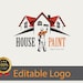 Modern House Painting Logo - Professional Graphic Design for Painting ...