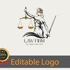 Professional Law Logo Services Stylish Attorney Branding / Custom Law ...