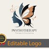 Mindful Designs Psychology Logo Bundle for Therapists and Counselors ...