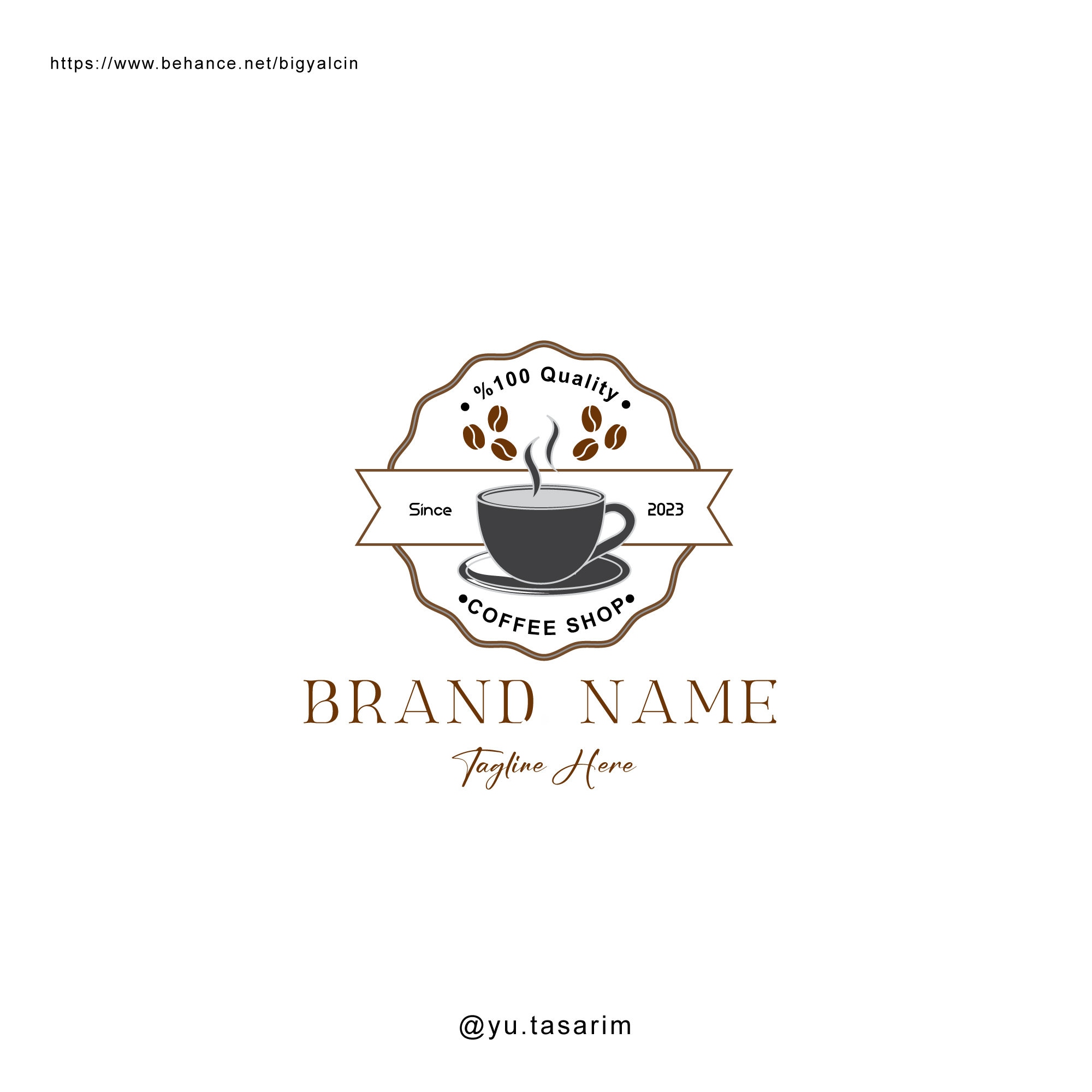 Editable Cafe Logo Coffee Store Logo Coffee Shop Logo Design Black Cafe Logo Coffee Cup