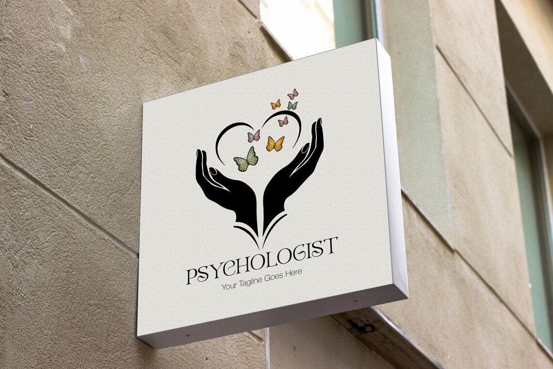 Minimalist Therapist Logo Creation Customized Branding for Therapy ...