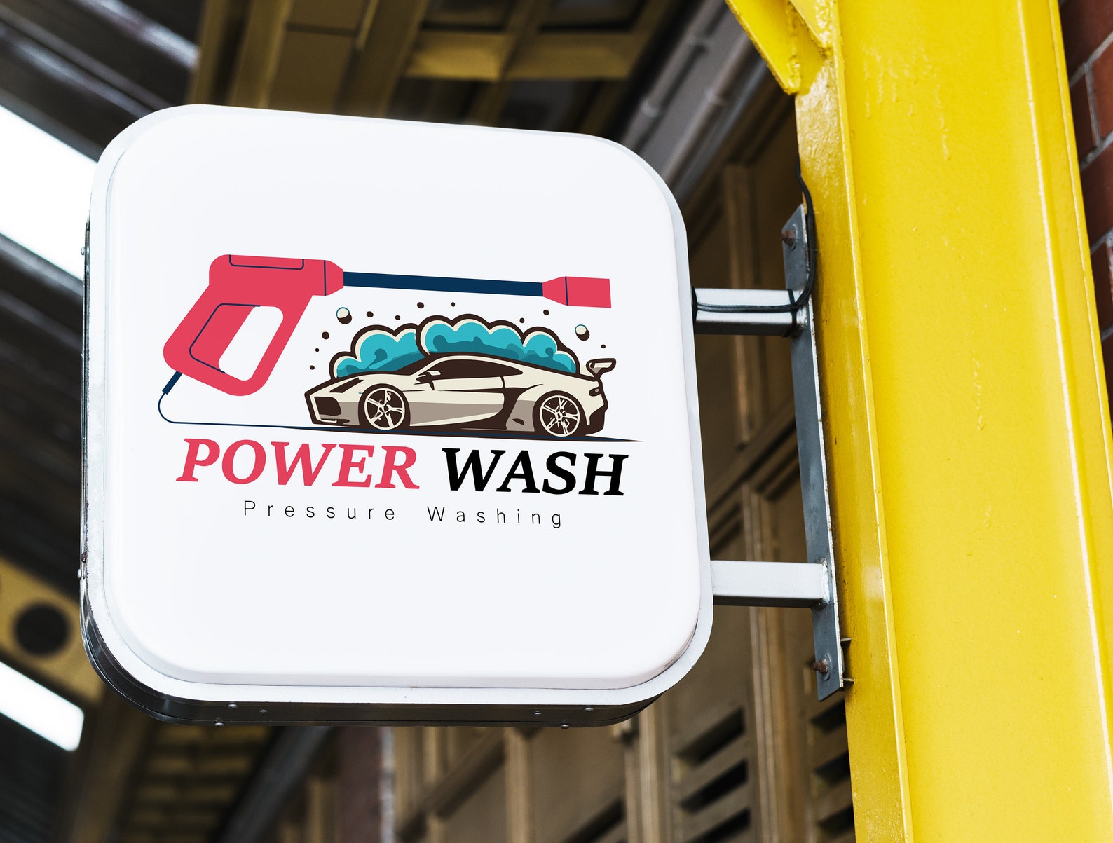 Modern Car Wash Logo - Perfect for Mobile & Hand Car Wash Services ...