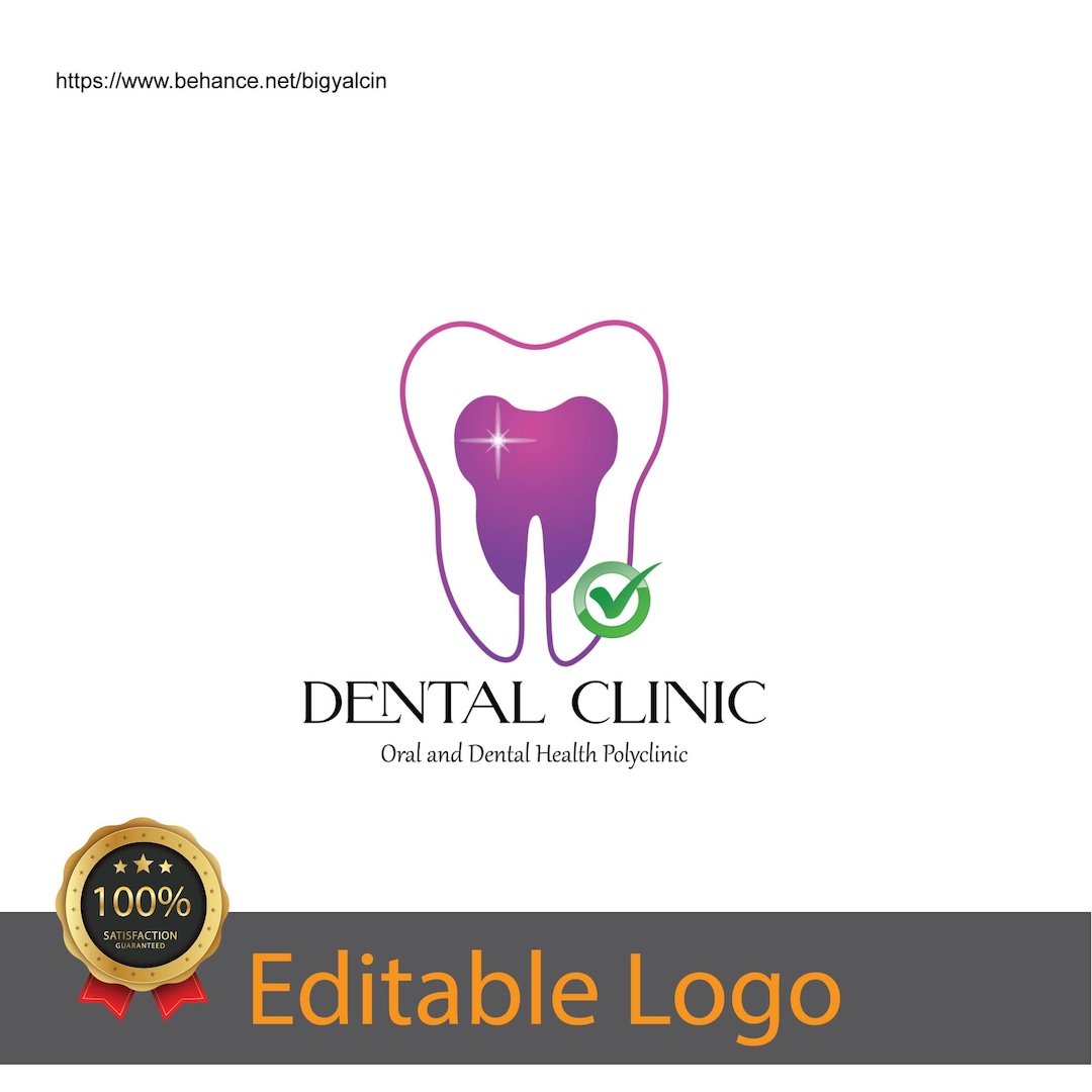 Modern Dentist Logo Design - Custom Dental Clinic Brand Identity ...