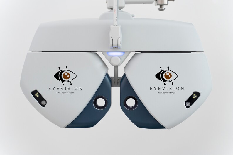 Optometry Logo Design / Editable Optician Logo / Optometrist Logo ...