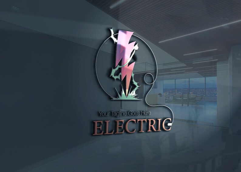 Electrician Logo Design Service - Custom Business Branding / Custom ...