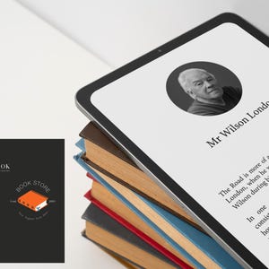 Editable Book Logo Kit: Author & Bookstore Branding / Digital Download ...