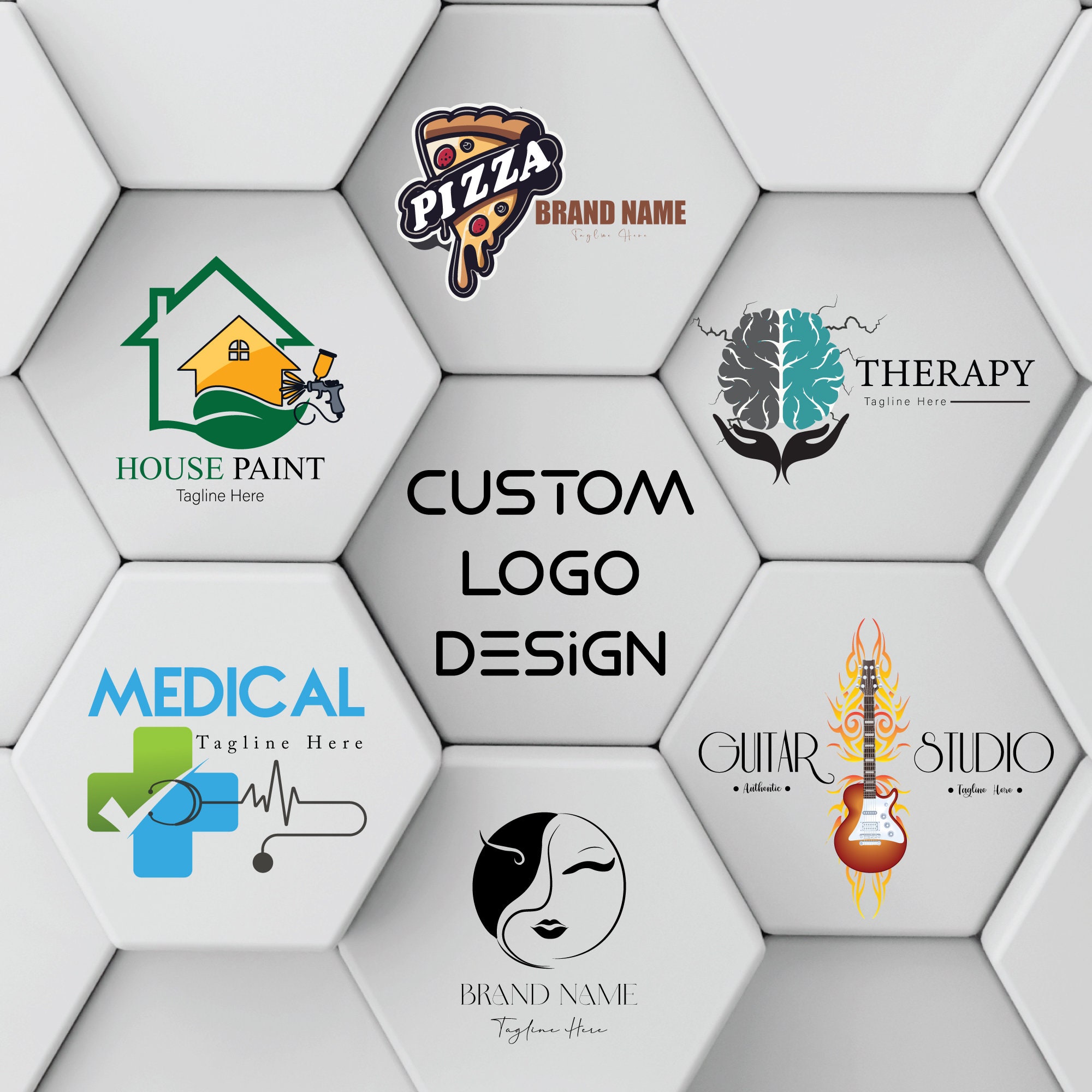 Logo Design Custom / Logo Designer / Custom Logo Maker / Photography ...