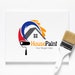 Custom Painting Company Logo / Colorful Painter Logo / Paint Brush Logo ...