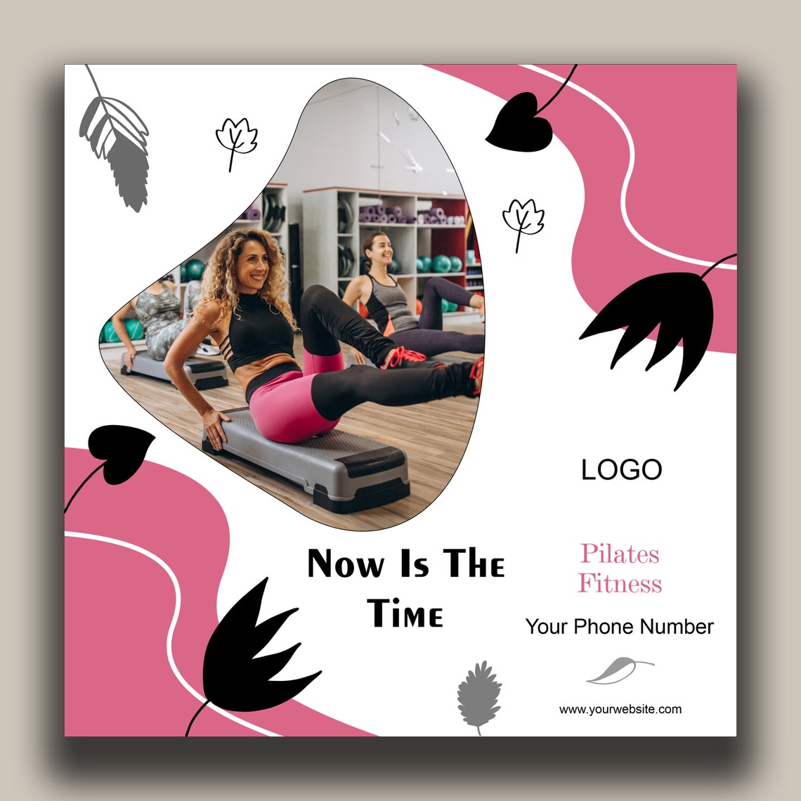 Editable Fitness Flyer / Personal Trainer Flyer Design / Gym - Etsy