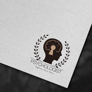 Unique Psychiatrist Logo Design - Gift Idea for Therapists / Stylish ...