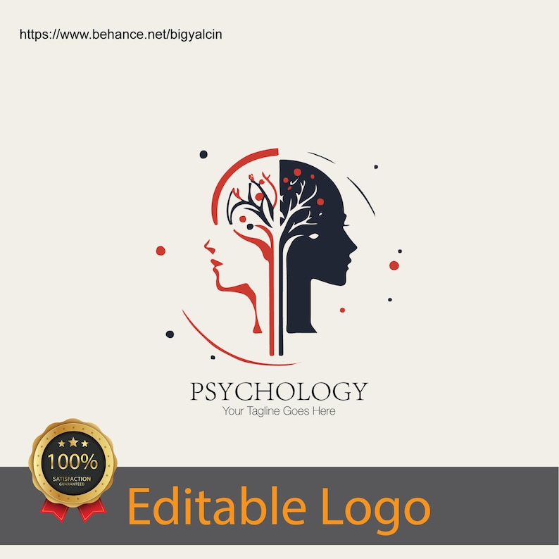 Psychology Counseling Logo / Therapy Mind Logo / Psychologist Logo ...