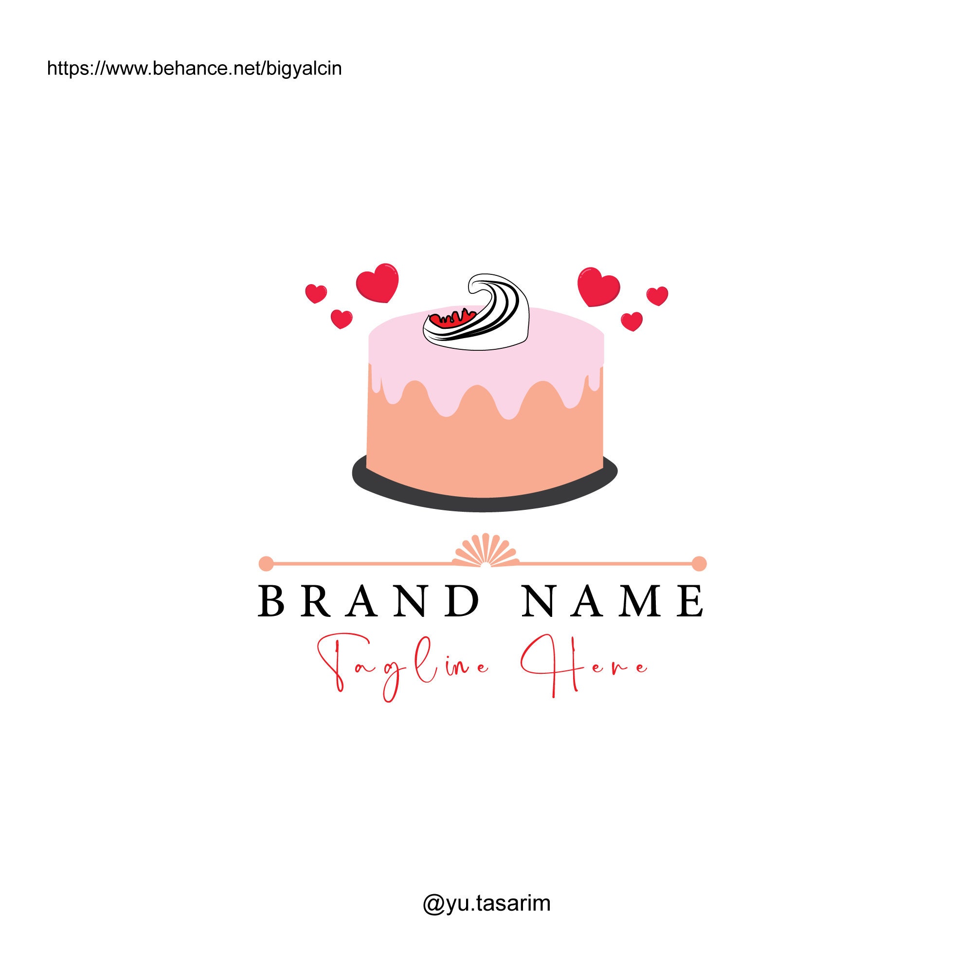 Bakery Logo / Baking Logo Design / Cake Shop Logo / Cake Logo Design ...