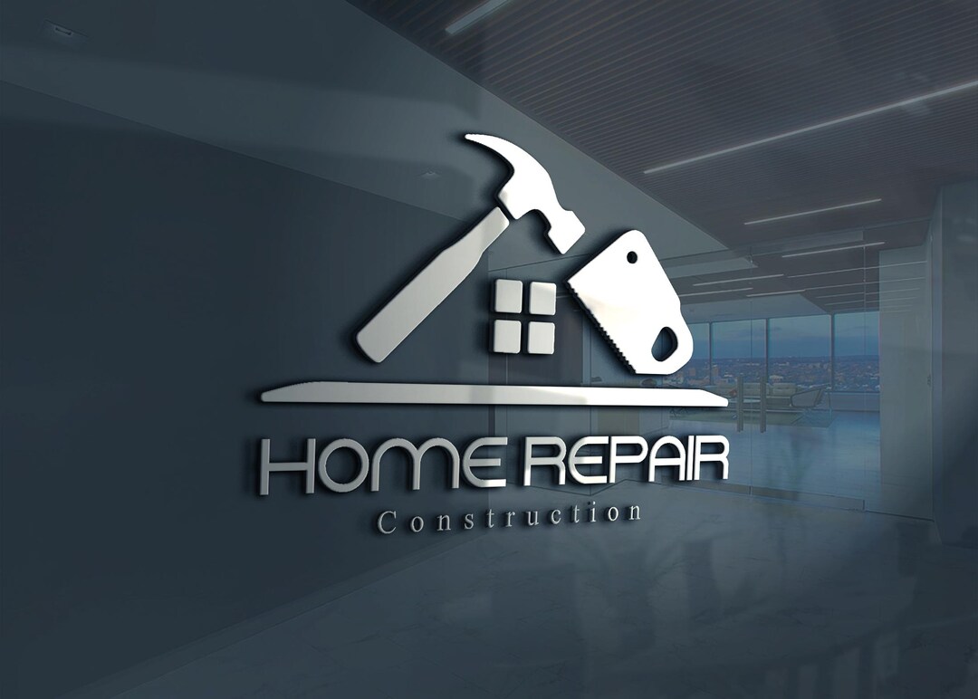 Maintenance Construction Business Logo / Home Repair Logo / Handyman ...