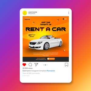 Car Rental Flyer Bundle – 3-in-1 Editable Templates for Auto Businesses ...