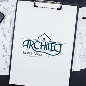 Unique Architect Logo Design / Interior Design Logo for Architecture ...