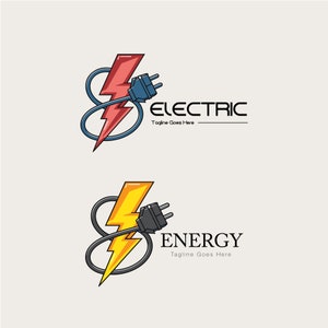 Electrical Business Logo Kit - Unique Design for Handyworkers / Modern ...