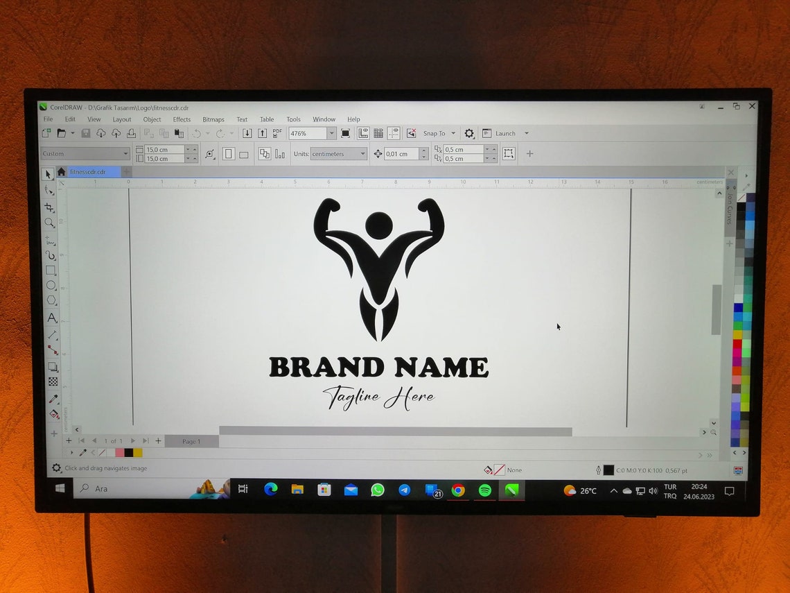 Fitness Logo / Gym Logo / Health Logo / Fitness Trainer Logo Design ...