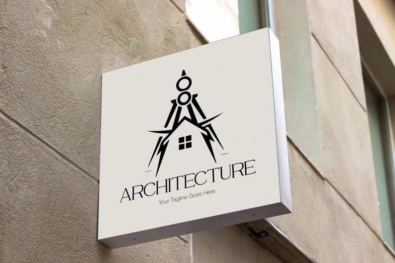 Elegant Compass Logo Perfect for Architects Creations / Modern ...