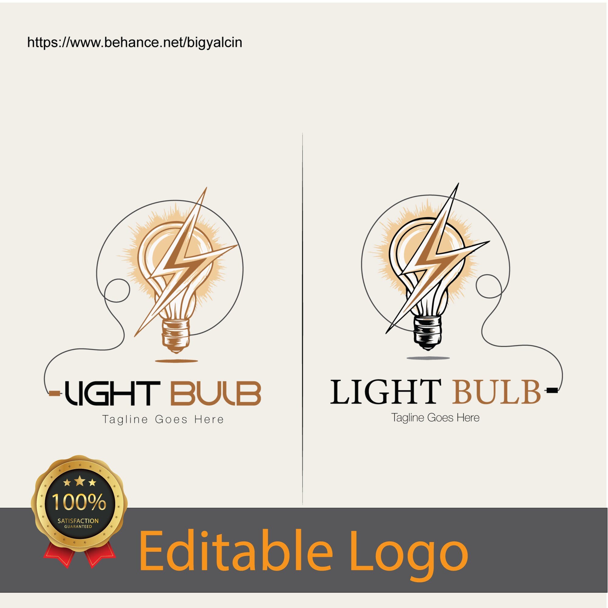 Unique Electrician Logo Design - Personalized Brand Identity for ...