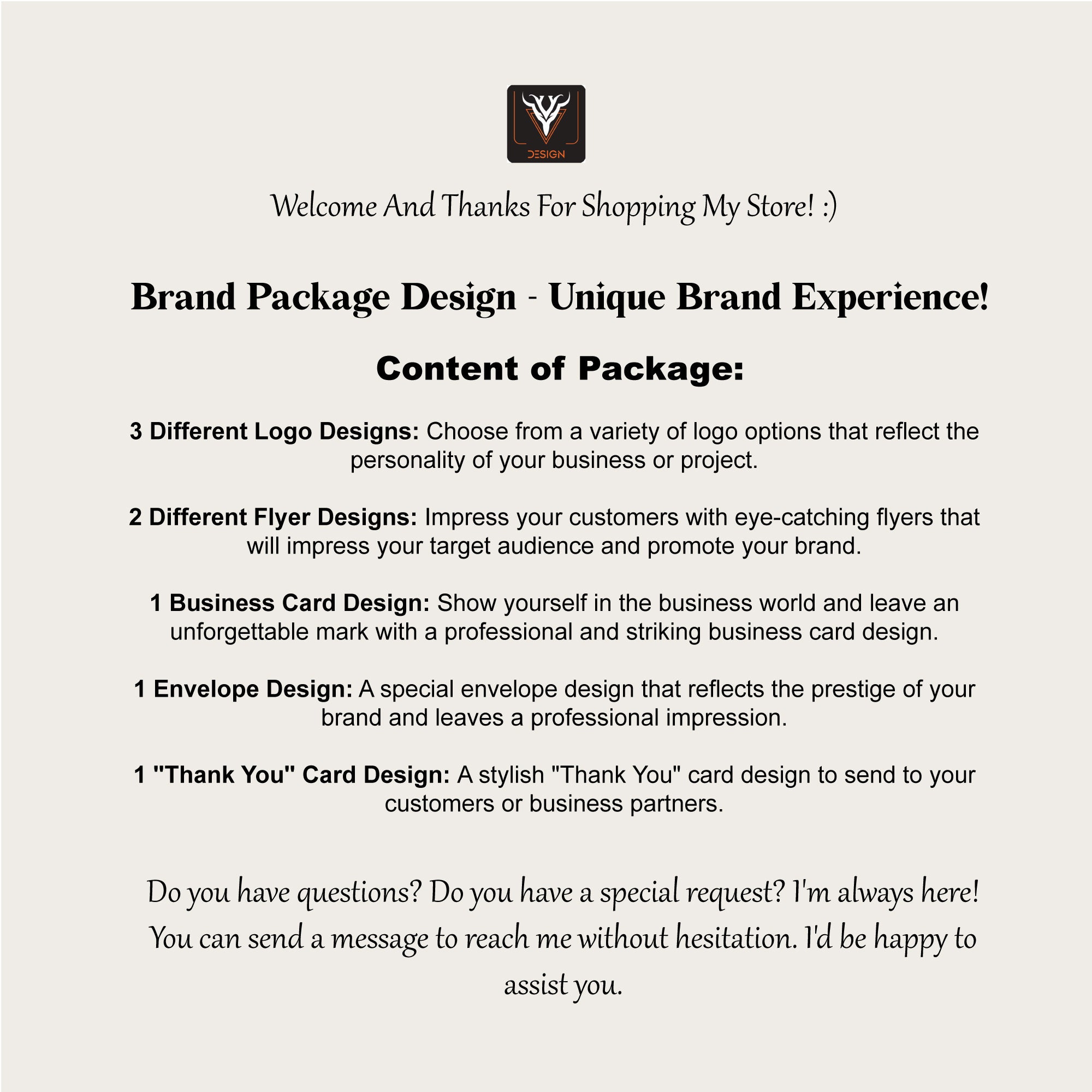Original Custom Brand Identity Design / Personalized Branding Package ...