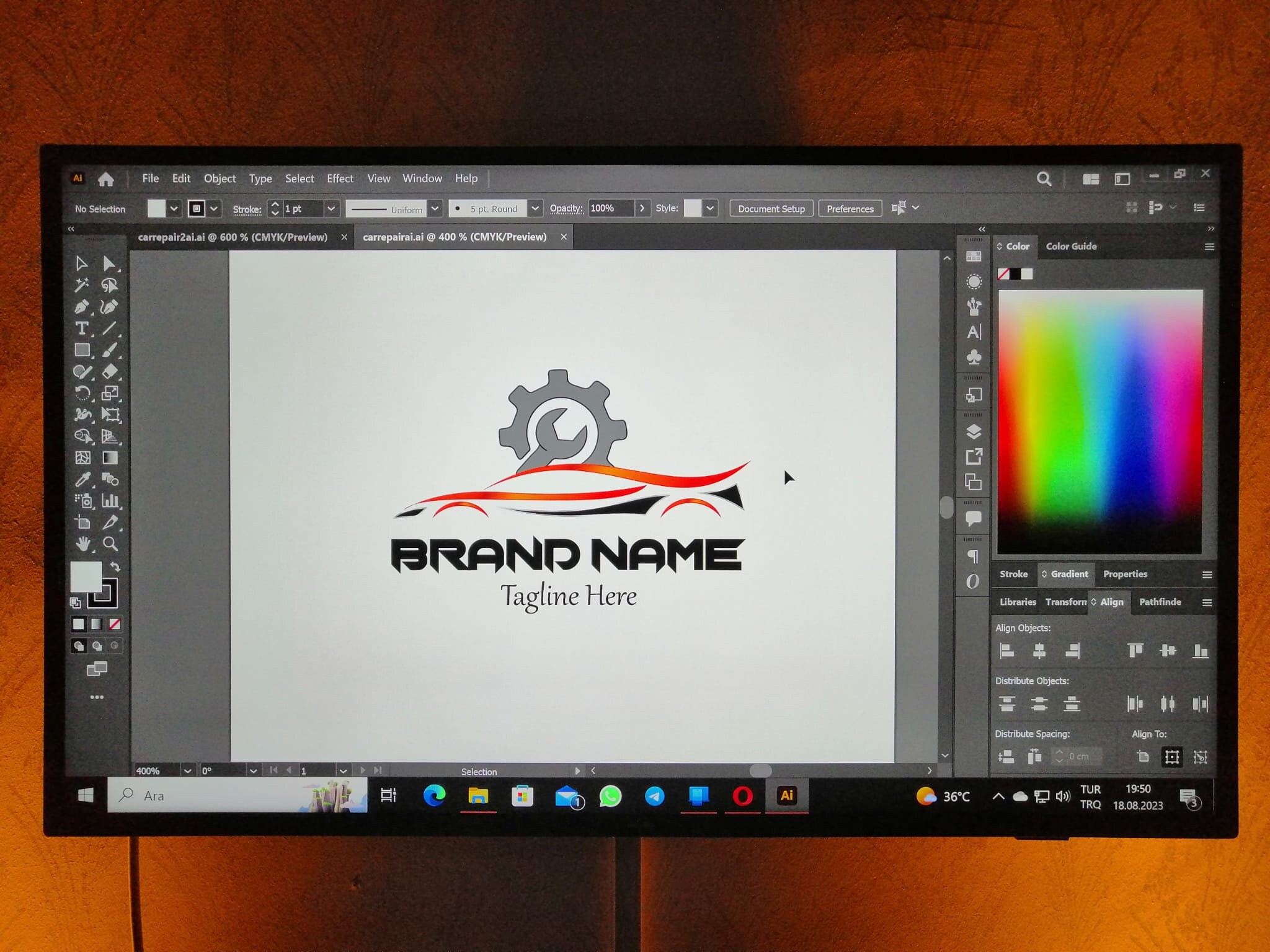 Custom Car Detailing Logo Design Personalized Automotive Branding ...