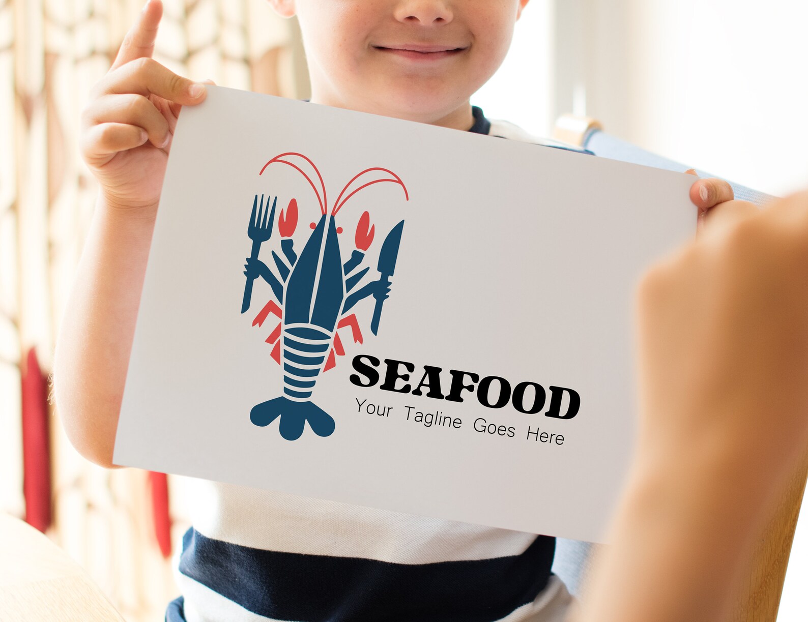 Seafood Logo Design / Fish Market & Restaurant Branding / Instant ...