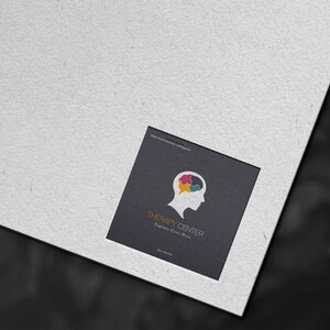 Professional Psychologist Logo Badge Modern Psychology Logo Design for ...