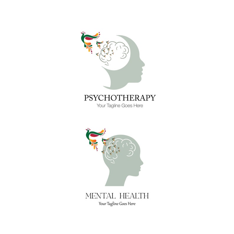 Custom Psychology Logo Custom Design Services for Therapists and ...
