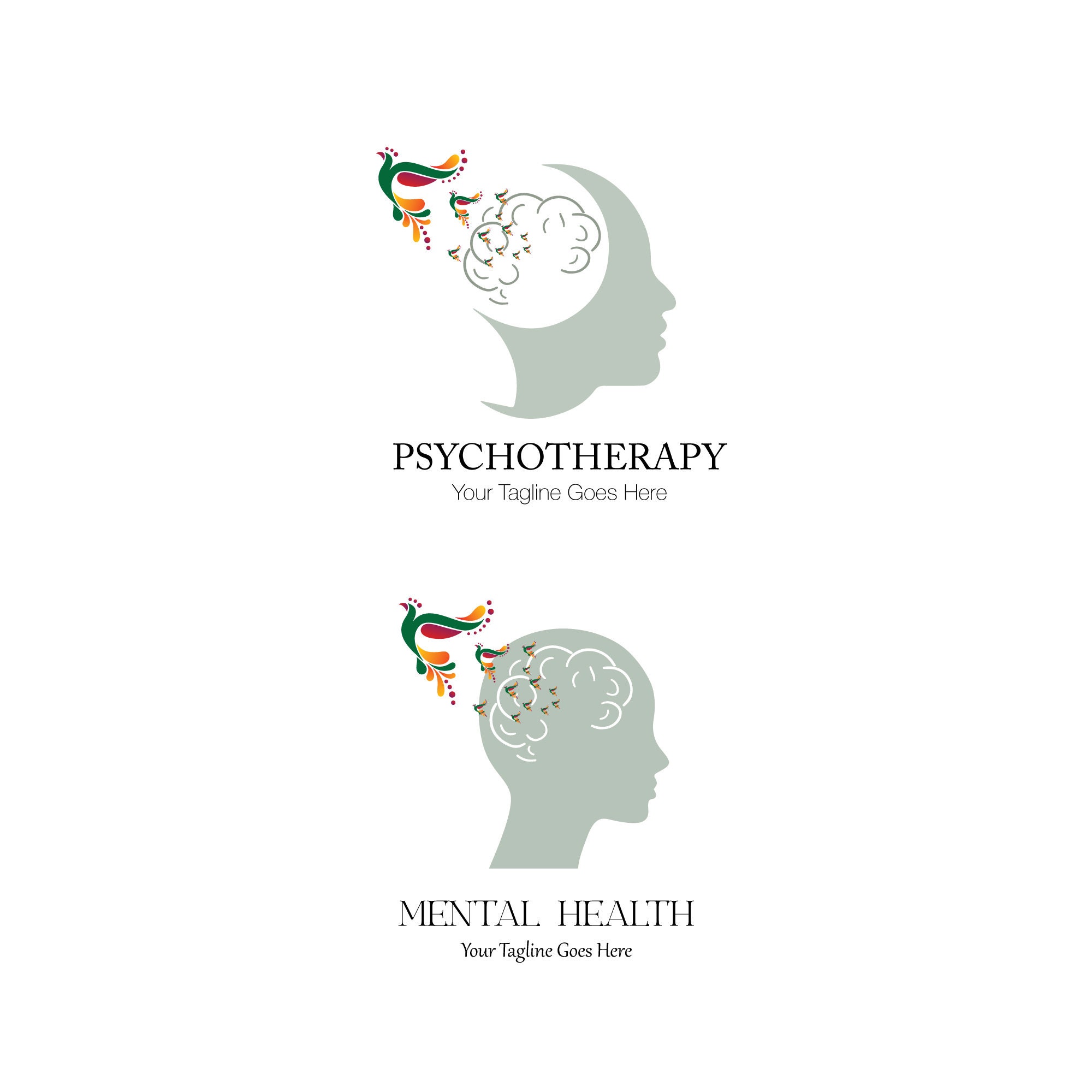 Custom Psychology Logo Custom Design Services for Therapists and ...