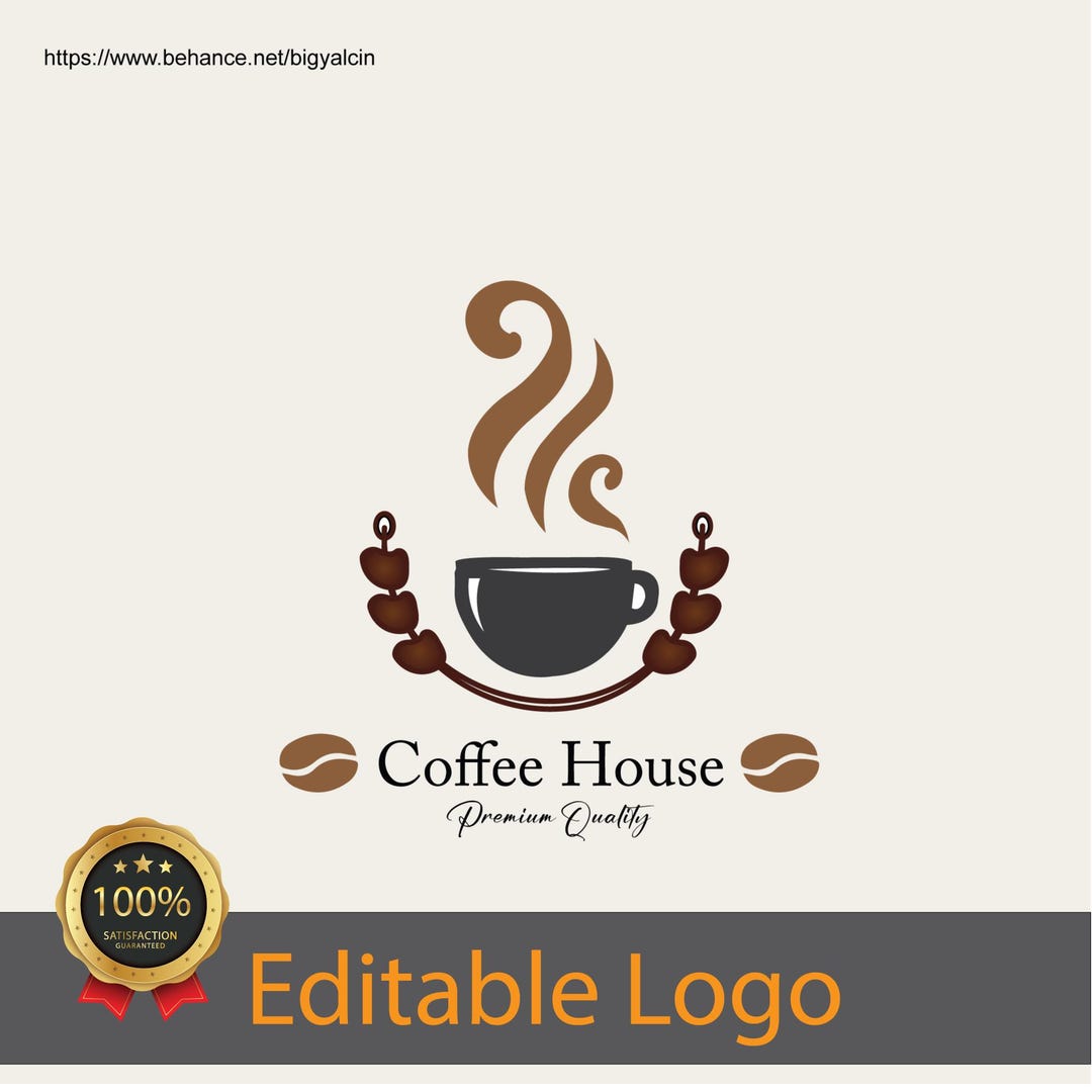 Modern Coffee Shop Logo Design – Custom Cafe Branding Logo for Coffee ...
