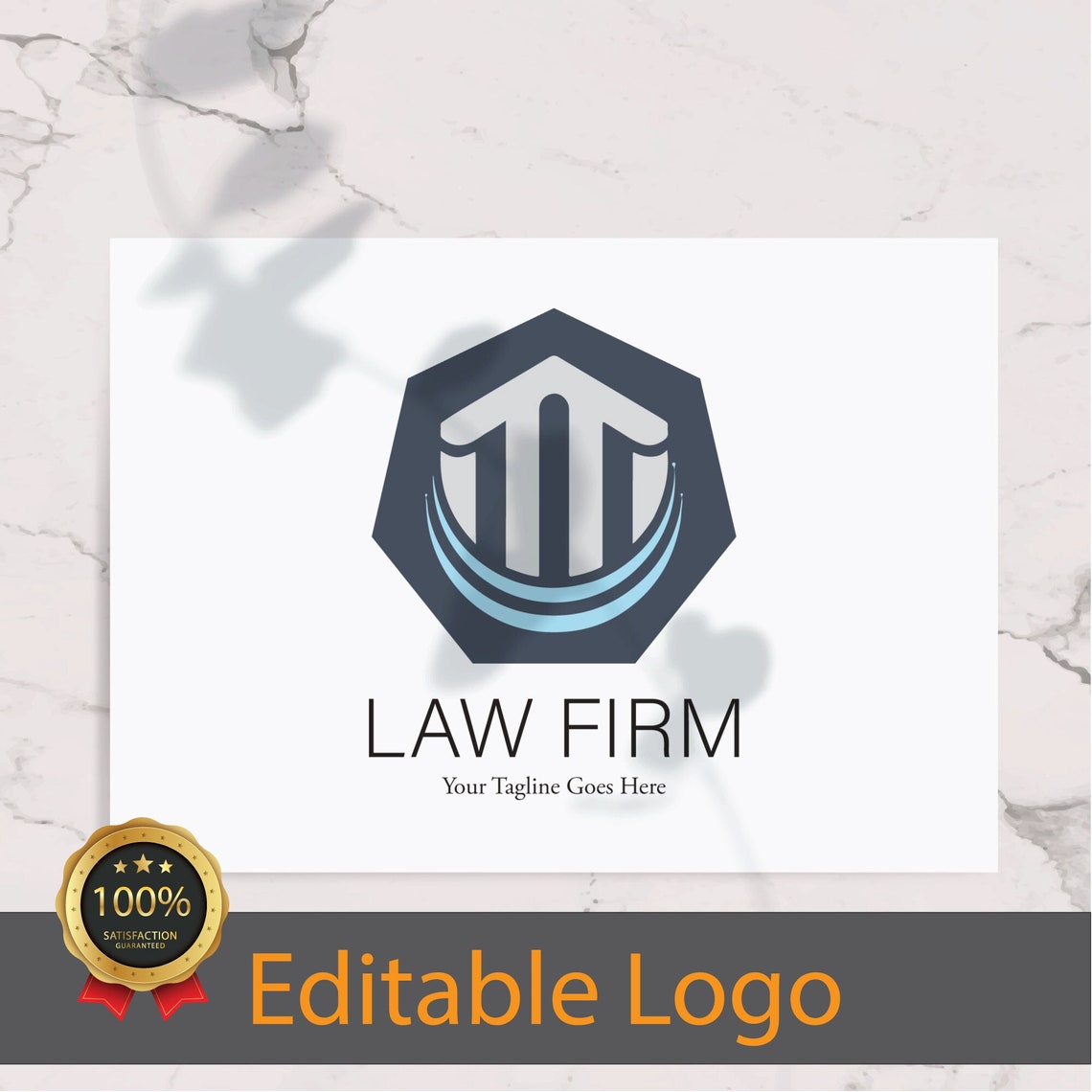 Custom Law Firm Logo Design: Professional Attorney Branding (AI, PDF ...
