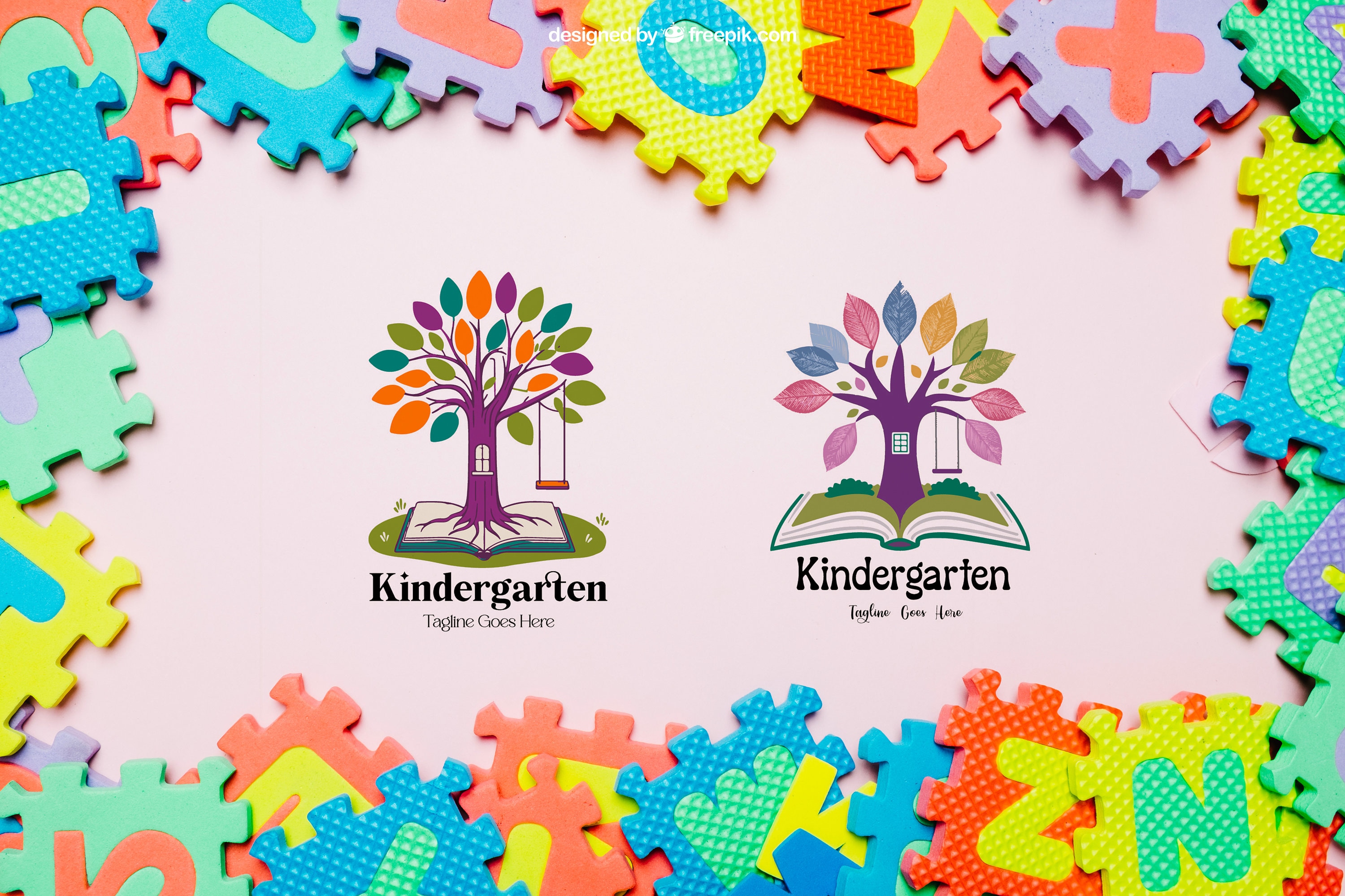 Cute Kindergarten Logo Kit Classroom Decor Essentials / Custom ...