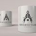 Elegant Compass Logo Perfect for Architects Creations / Modern ...