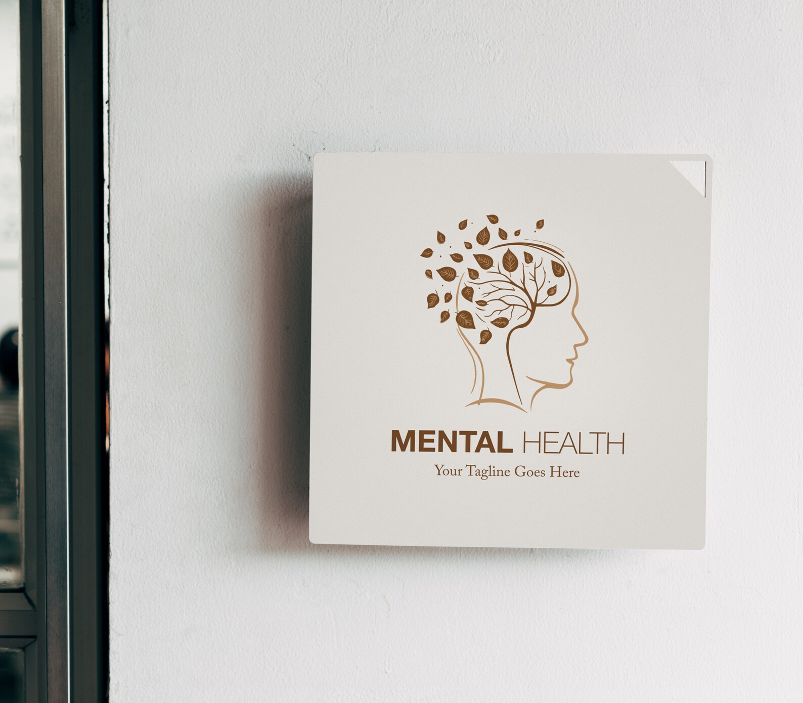 Chic Psychologist Logo Design - Modern Psychology Badge / Spread ...