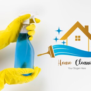 Modern Cleaning Service Logo Kit - Perfect for Your Cleaning Business ...