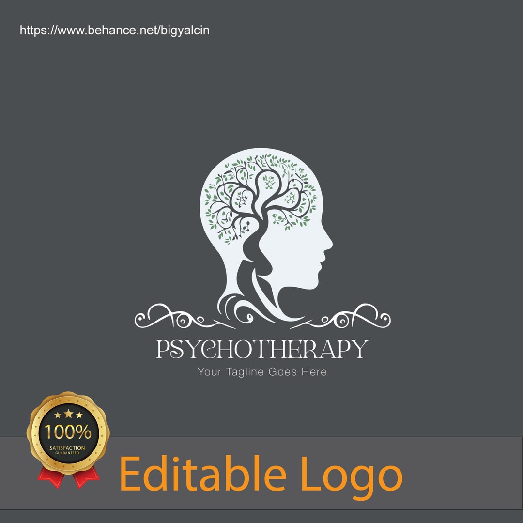 Modern Psychotherapist Logo for Therapists / Therapy Logo Creation ...