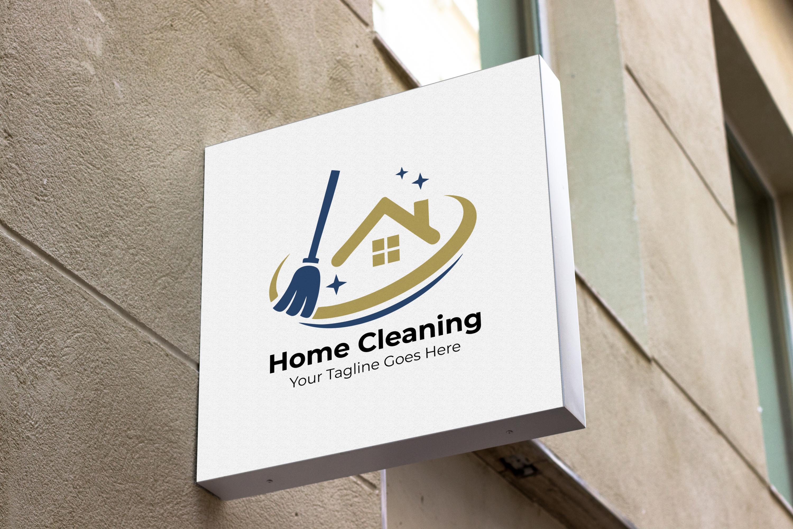 Minimal Cleaning Service Logo – Home Care & Maid Service Branding ...
