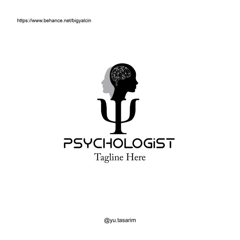 Psychologist Logo Design / Mental Health Logo / Editable Life Coach ...