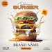 Burger Shop Flyer / Burger Fast Food Menu / Burger Marketing Social ...