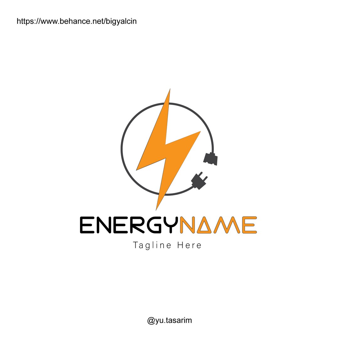 Handyworker Logo / Electrician Logo Design / Electrical Sign / - Etsy