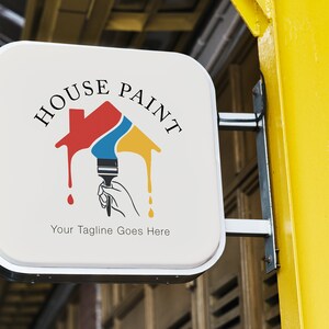 Custom Painting Logo Bundle | Design Art for Business Identity / House ...