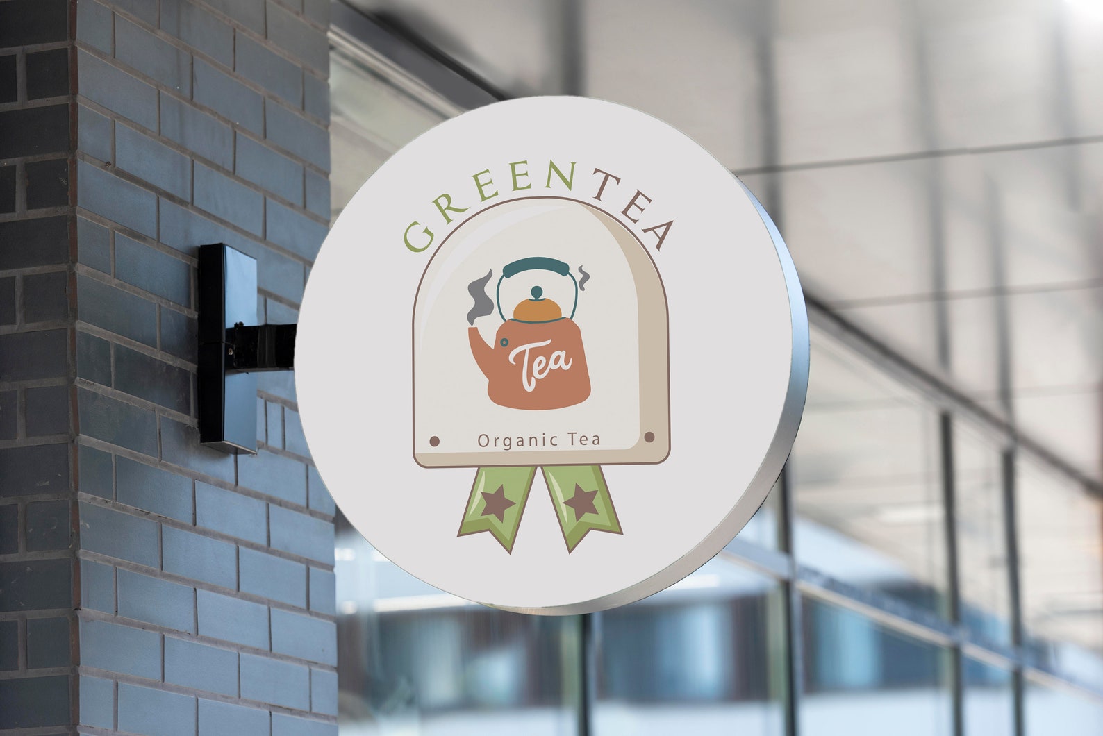Teapot Logo Design: Custom Tea Shop Branding (AI, PDF, JPEG) - Etsy