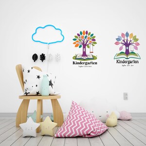 Cute Kindergarten Logo Kit - Classroom Decor Essentials / Custom ...