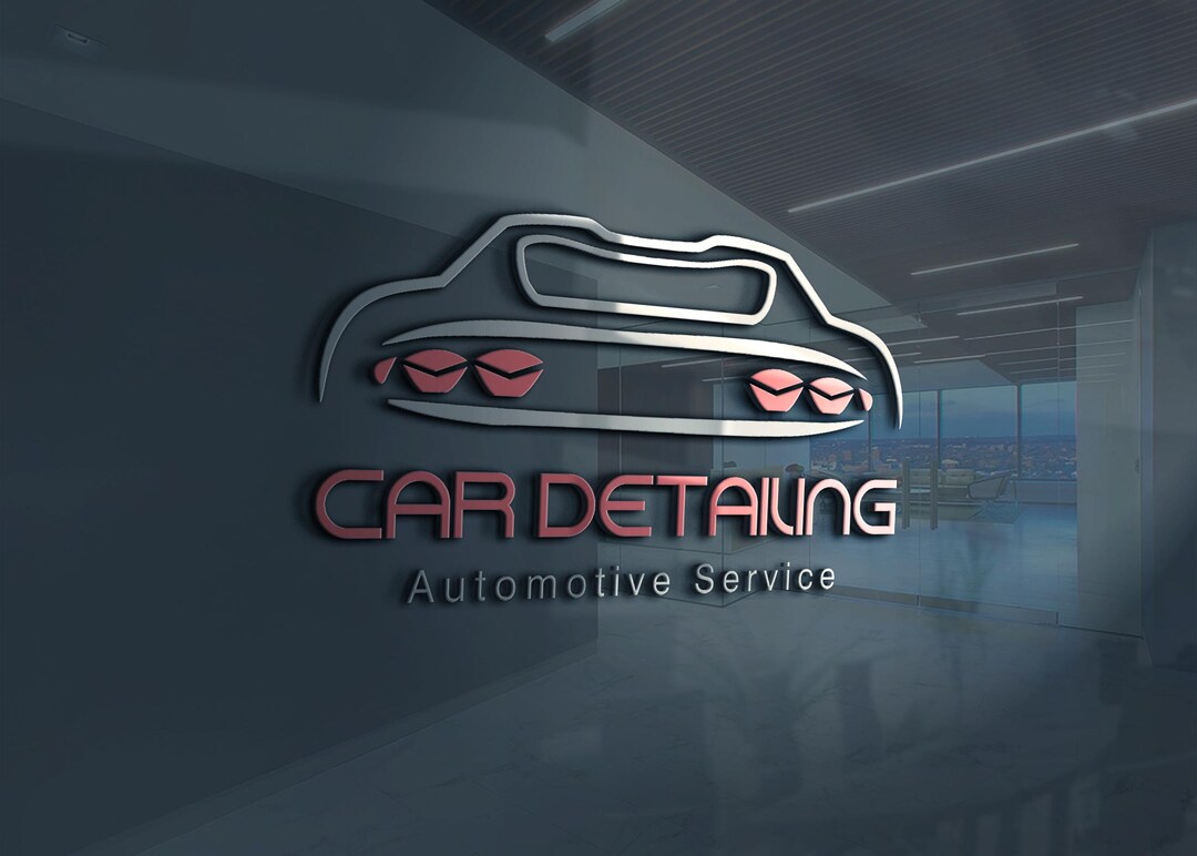 Modern Car Detailing Logo Template, Auto Repair Branding (AI, PDF, JPG ...
