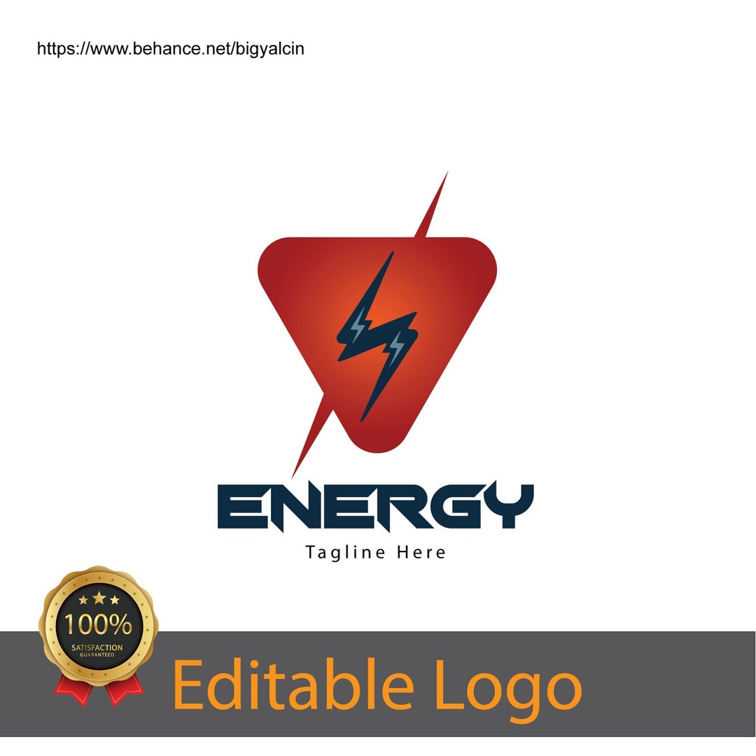 Electrician Logo Design / Electric Power Logo Design / Energy Logo ...