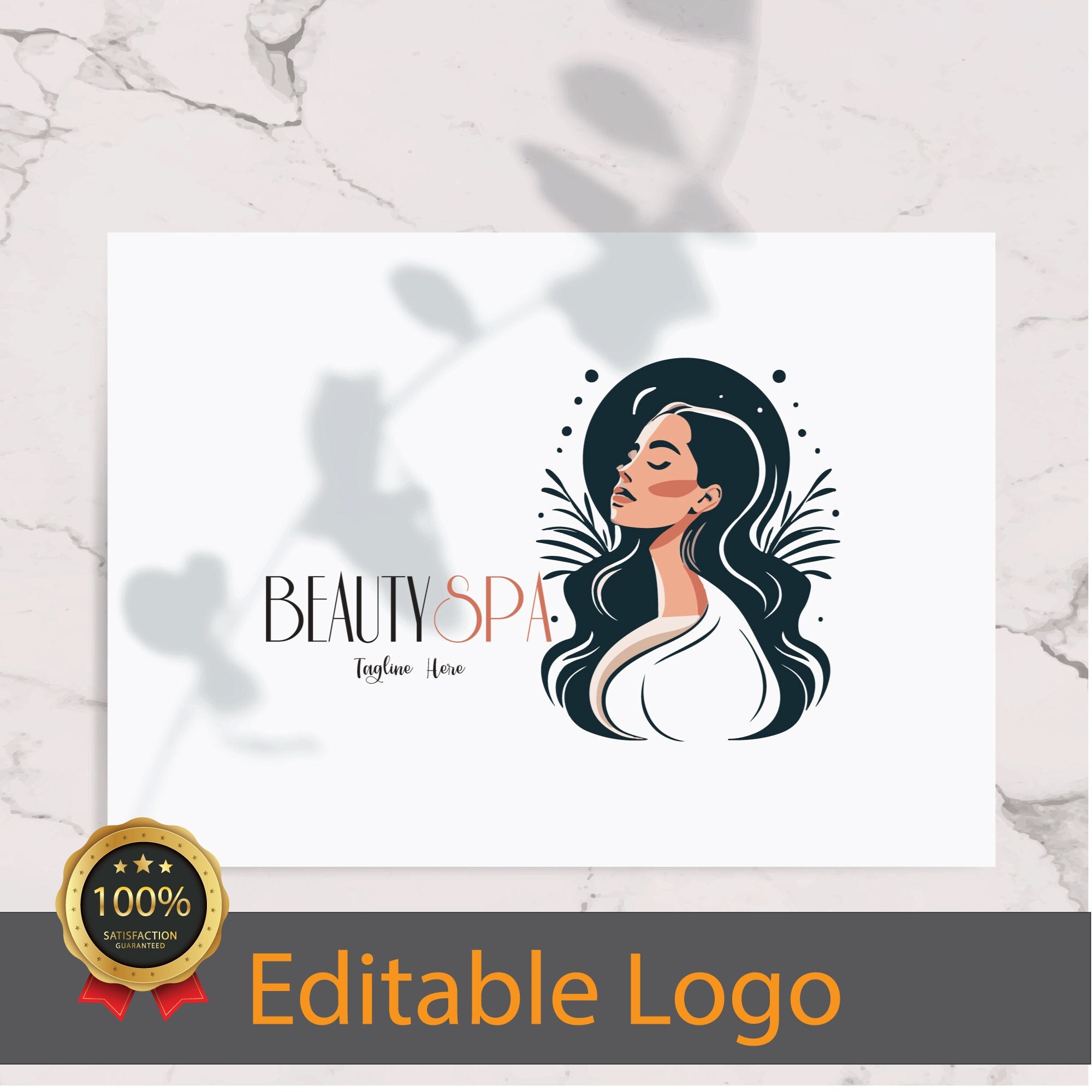 Modern Beauty Salon Logo Design Custom Branding for Stylish Salons / Professional Brand Identity ...