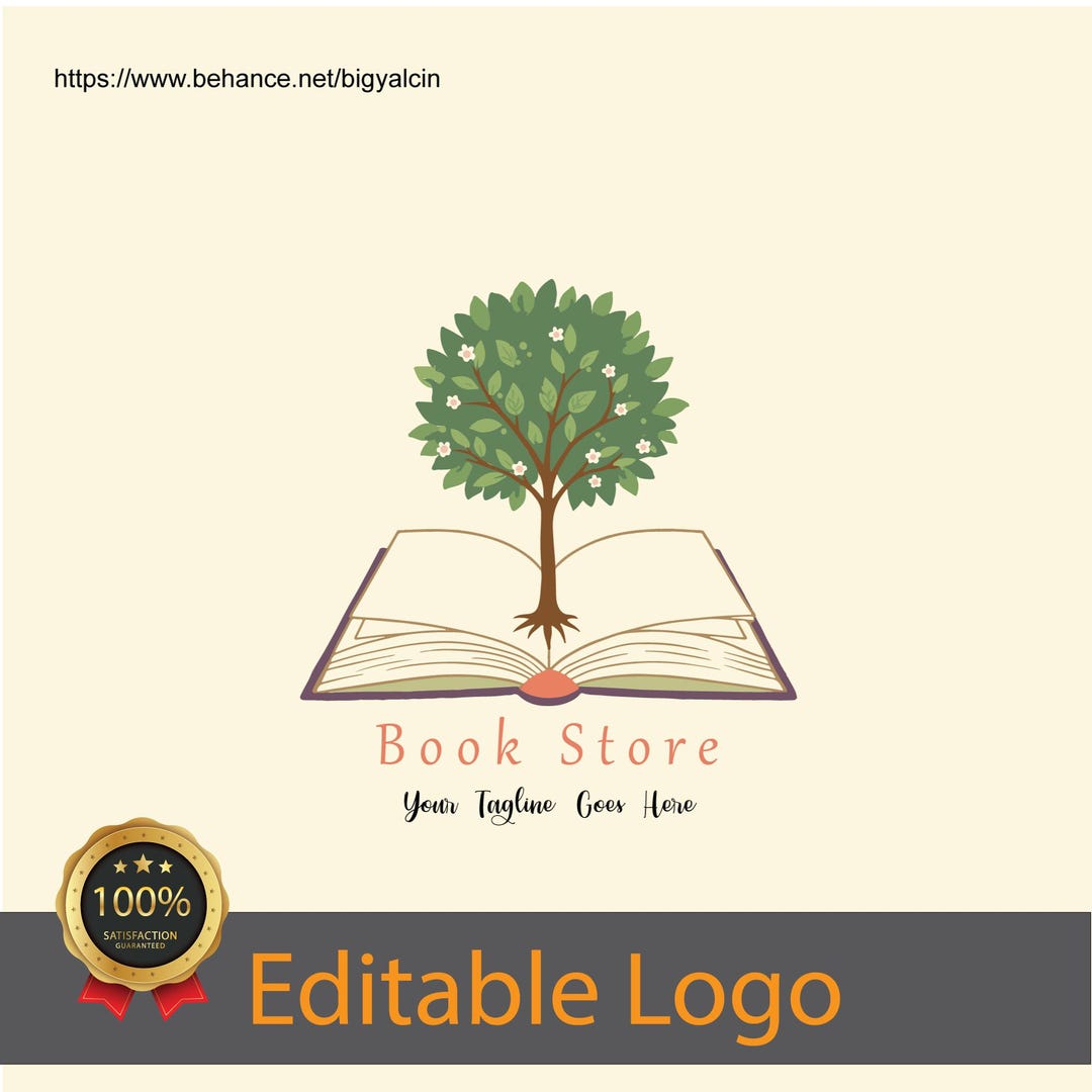 Exclusive Book Logo Designs for Book Stores & Libraries and Authors ...