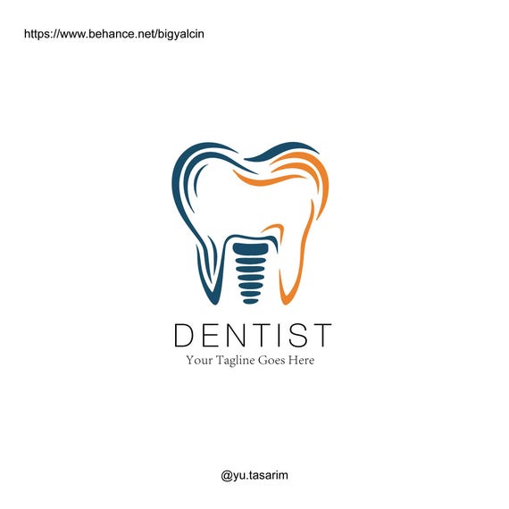 Modern Tooth Logo